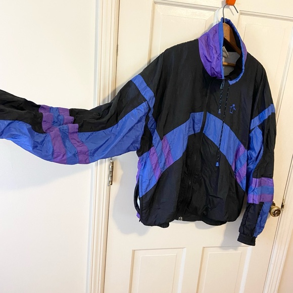 Original Penguin | Jackets & Coats | Vintage Penguin Purple And Black ...
